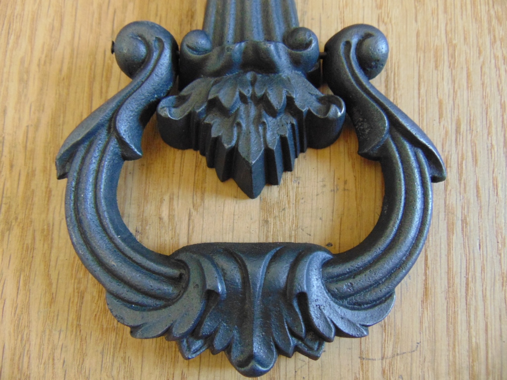 Victorian Door Knocker - D262-0317 - Antique Door knockers