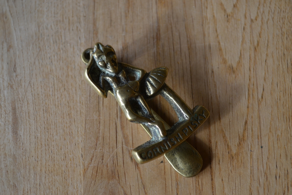 Cornish Pisky Door Knocker - D577-0919 - Antique Door knockers