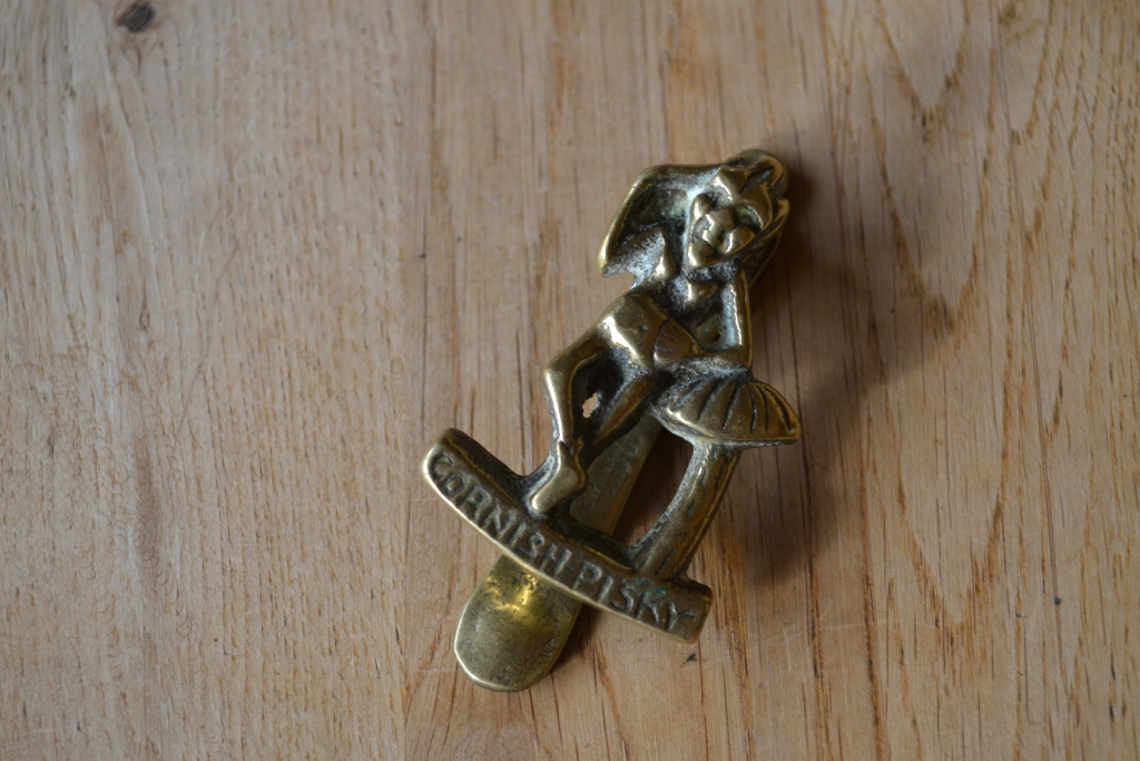 Cornish Pisky Door Knocker - D577-0919 - Antique Door knockers