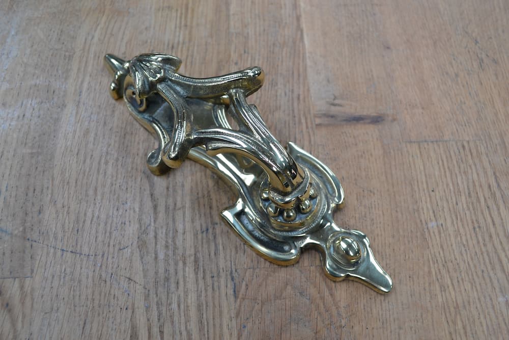 Victorian Scroll Door Knocker - RD016L - Antique Door knockers