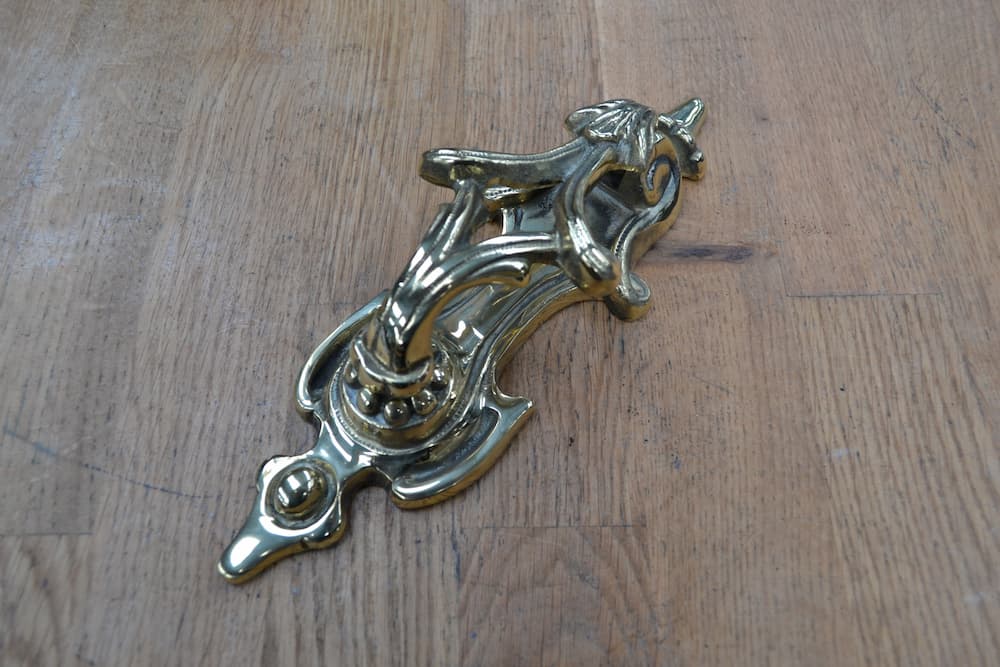 Victorian Scroll Door Knocker - RD016L - Antique Door knockers